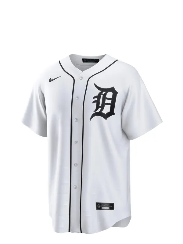 Nike Detroit Tigers Mlb Replica Jersey - White