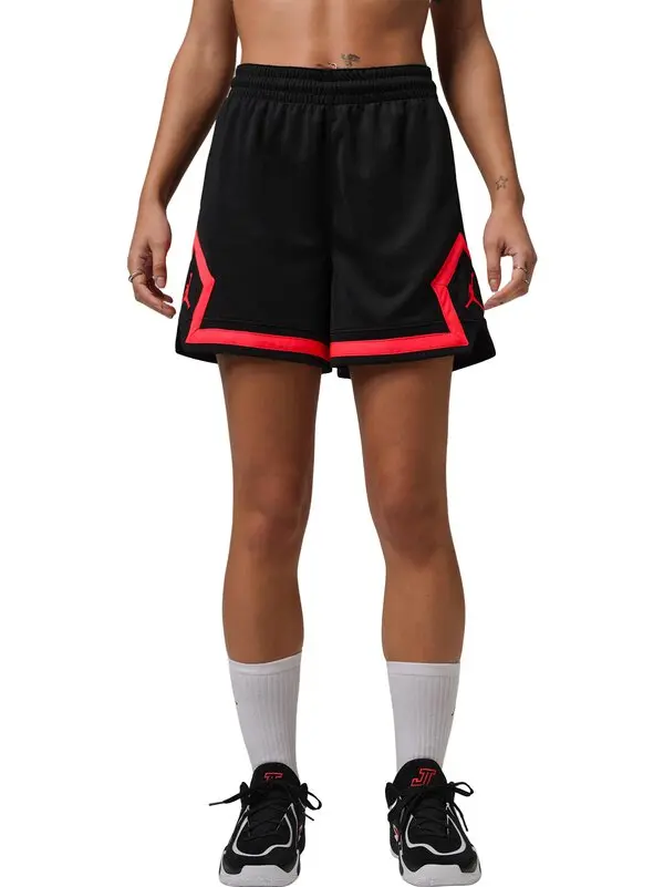 JORDAN Sport 4" Diamond Shorts - Black