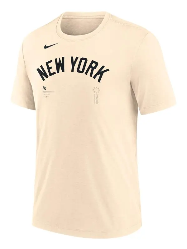Nike New York Yankees Wordmark Mlb T-shirt - Brown