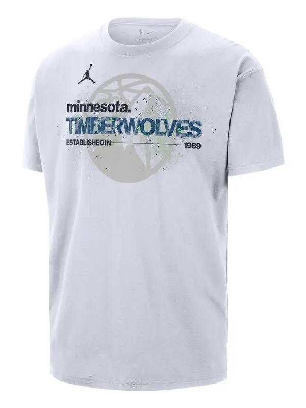 Nike Minnesota Timberwolves Courtside Jordan '85 Nba Statement T-shirt - White