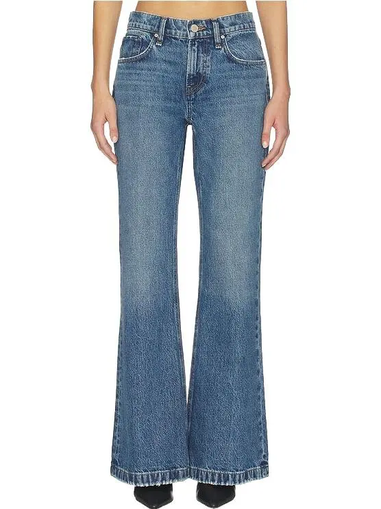 Hudson Jeans Rylee Low And Flare - Blue