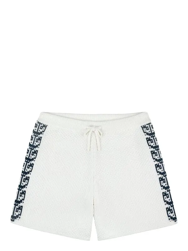 Aimé Leon Dore Fisherman Knit Short - White