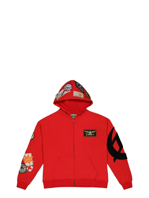 GODSPEED Squadron Hoodie - Red