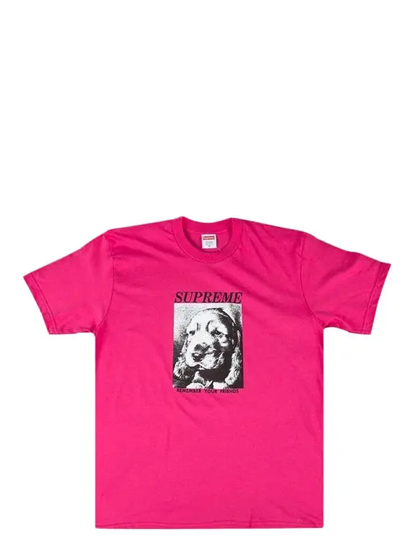 Supreme Remember T-shirt - Pink