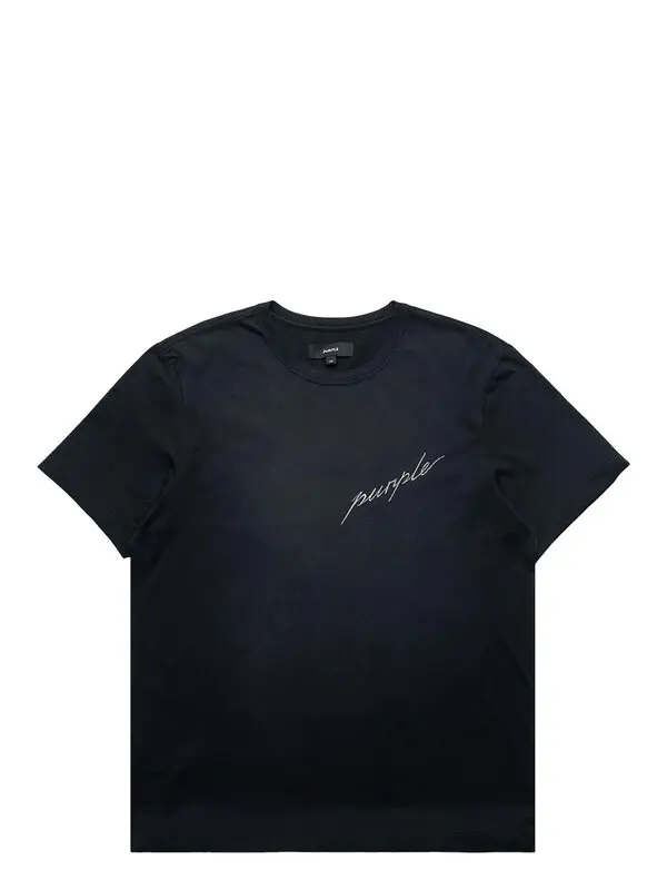 PURPLE BRAND Signature Tee - Black