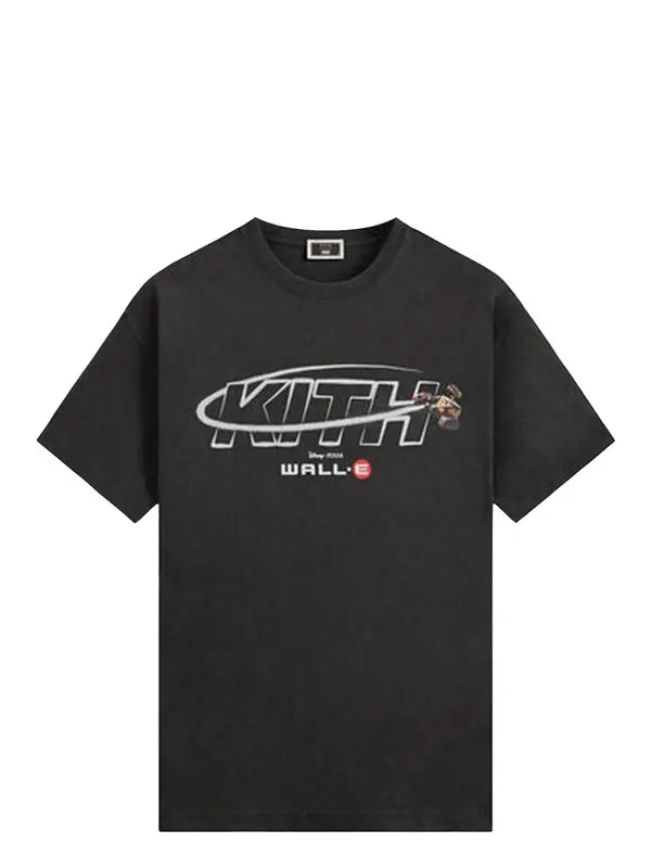 Kith X Disney For Pixar Wall-e Orbit Vintage Tee - Black