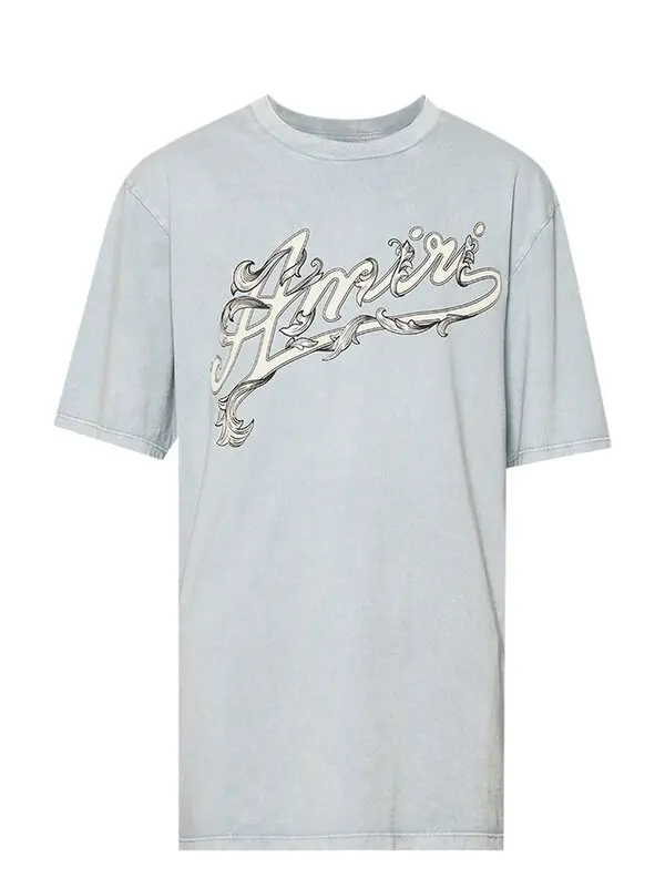 Amiri Filigree T-shirt - Blue