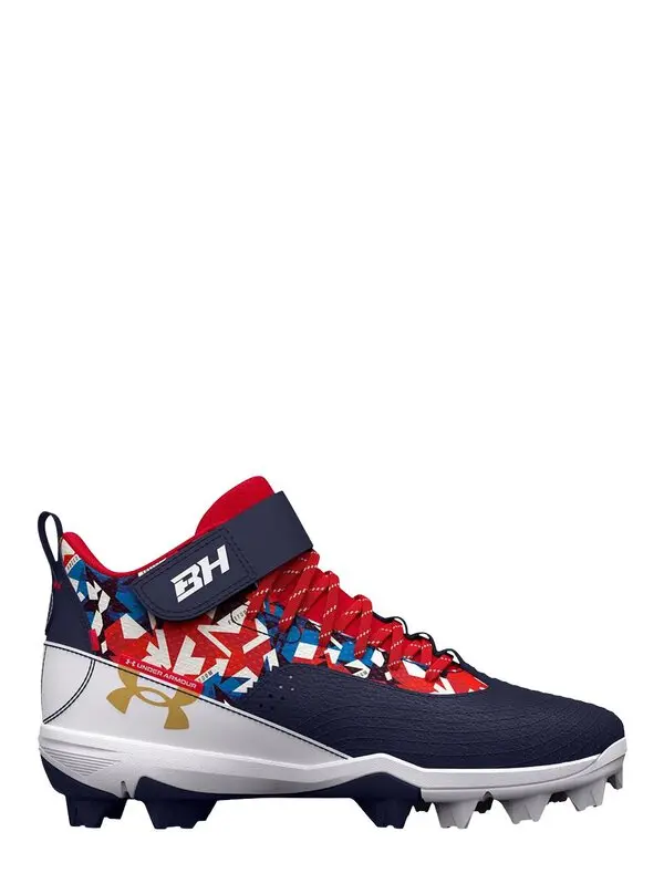 Under Armour Harper 7 Mid Rm Gs 'usa - Blue