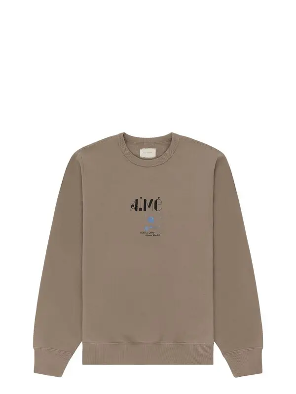 Aimé Leon Dore Studio Crewneck Sweatshirt - Tan