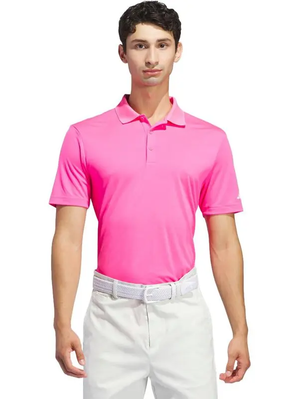 Adidas Core Performance Primegreen Polo Shirt - Solar Pink