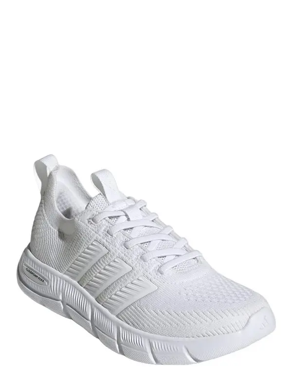 Adidas Cloudfoam Flex Slounge Sneakers - Cloud White / Cloud White / Core Black