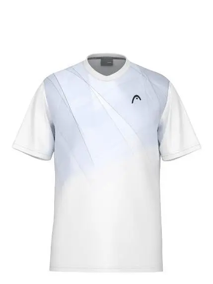 HEAD Topspin Tennis T-shirt - White/navy