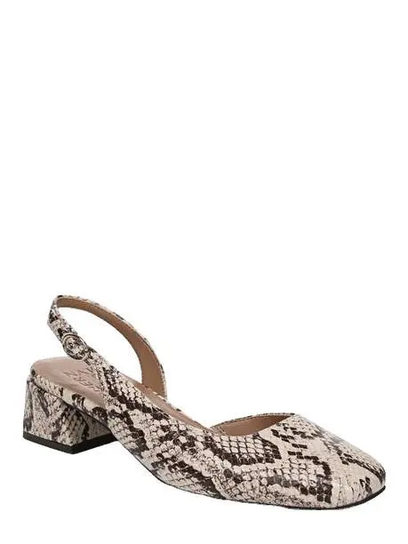 Naturalizer Jayla Slingback Pump - Beige Multi