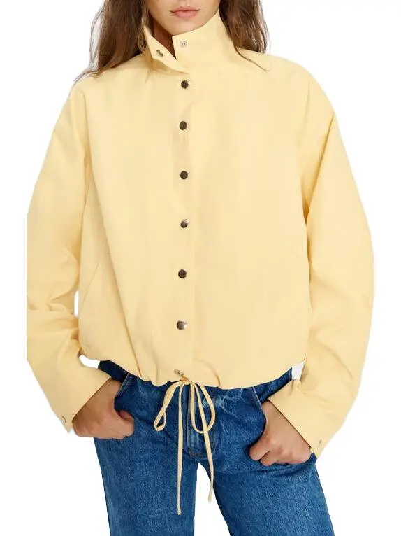 REFORMATION Lennon Jacket - Butter Yellow