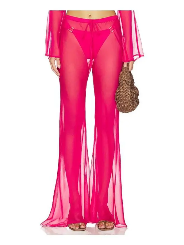 SHANI SHEMER Kairo Wide Leg Pants - Fuchsia