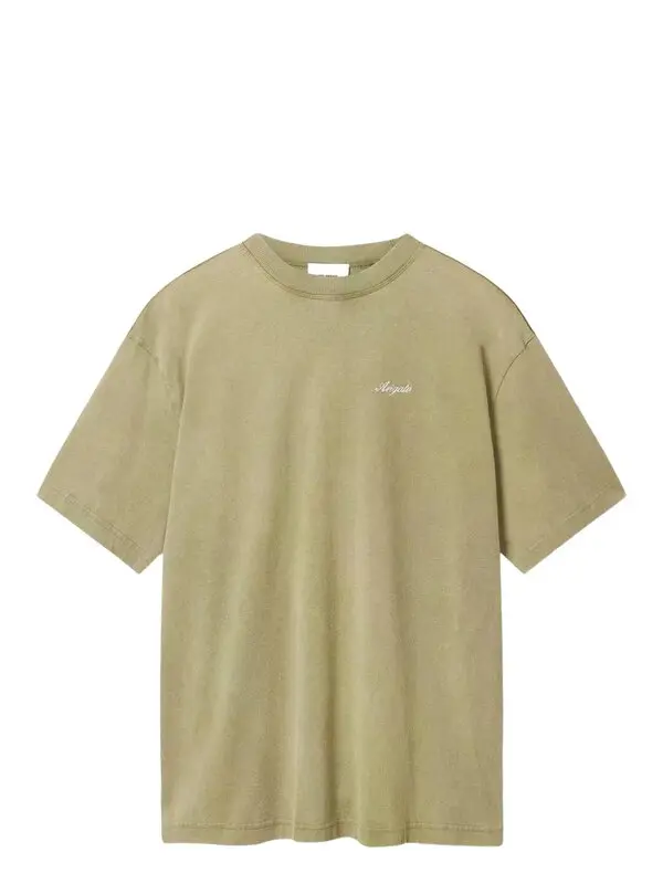 Axel Arigato Honor Washed T-shirt - Green
