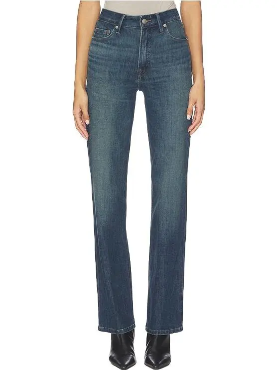 Good American Good True Straight Jeans - Blue
