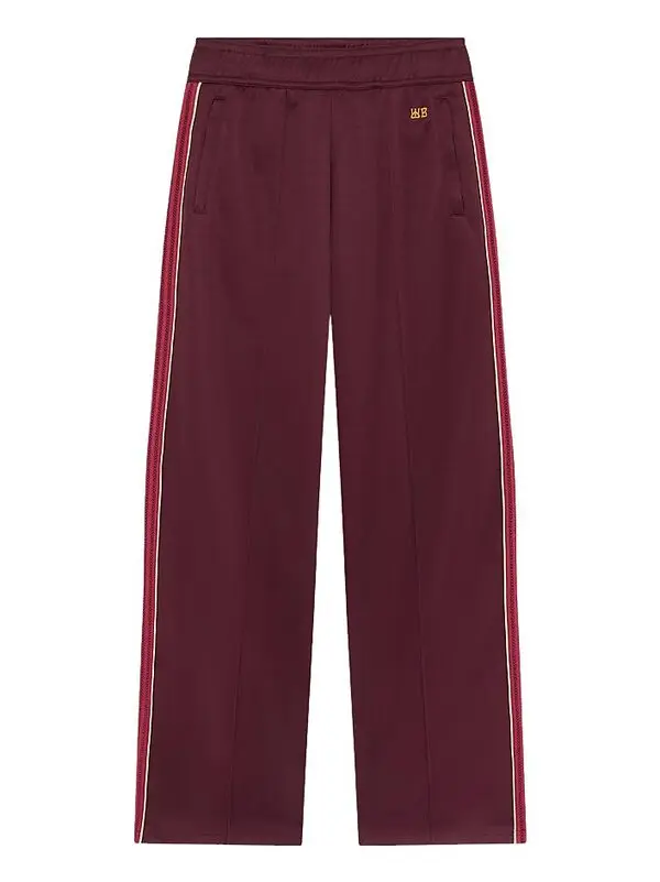 WALES BONNER Essence Track Pants - Burgundy