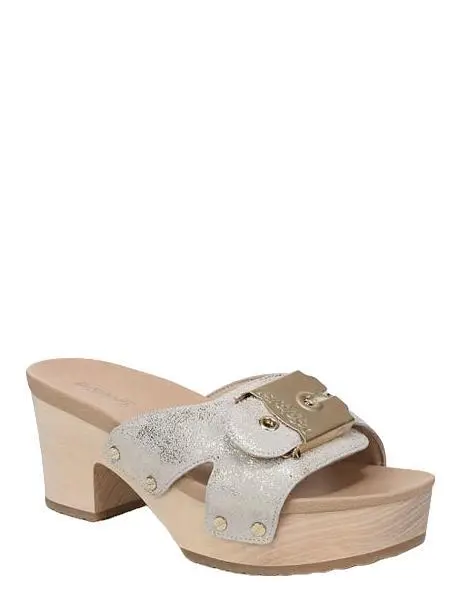 Dr. Scholl'S Platform Slide Sandal - Champagne Beige