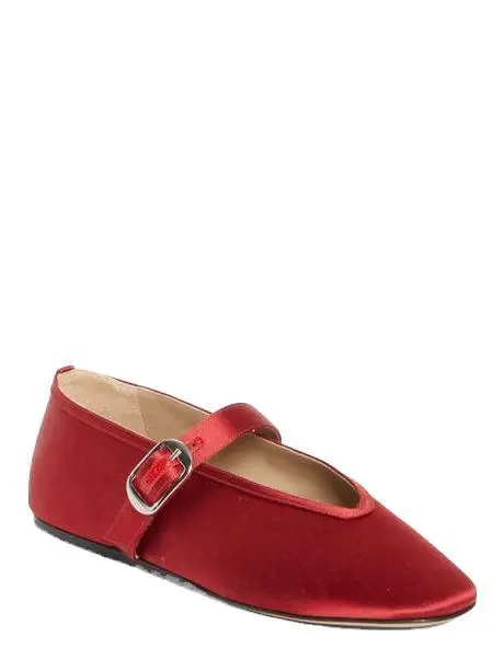 Le Monde Beryl Stella Mary Jane Flat - Tomato