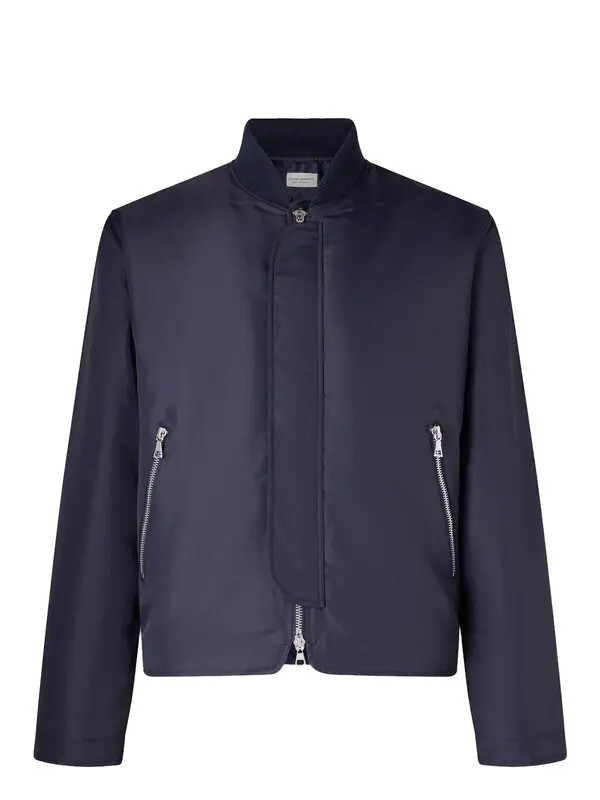 Officine Générale Shell Bomber Jacket - Blue