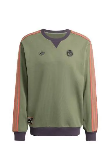 Adidas Fc Bayern Terrace Icons Sweatshirt - Base Green