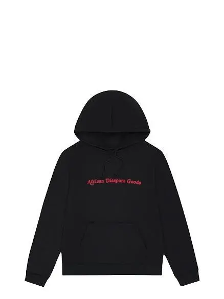 DENIM TEARS X Rolling Stones Hoodie - Black