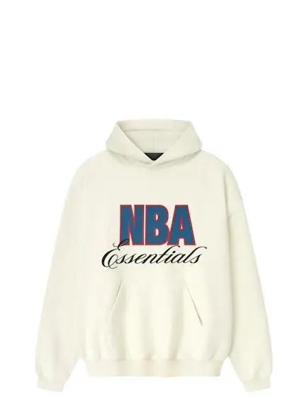 Fear Of God Nba 90's Hoodie - Cream White