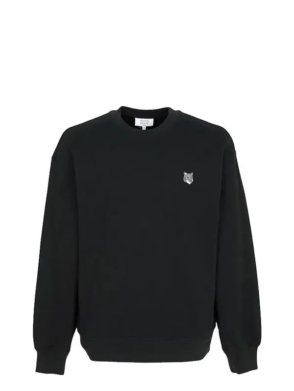 Maison Kitsuné Fox Head Sweatshirt - Black