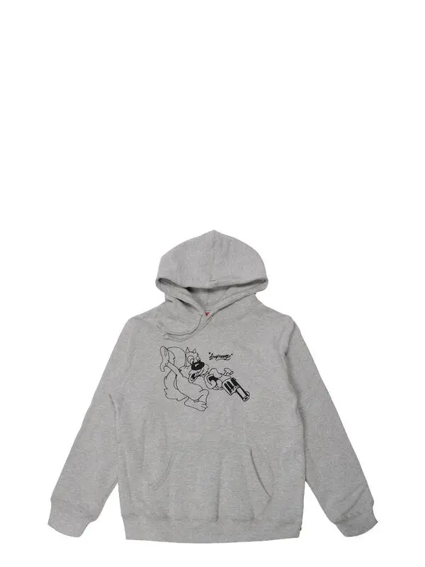 Supreme Hooded Sweatshirt - Heather Grey