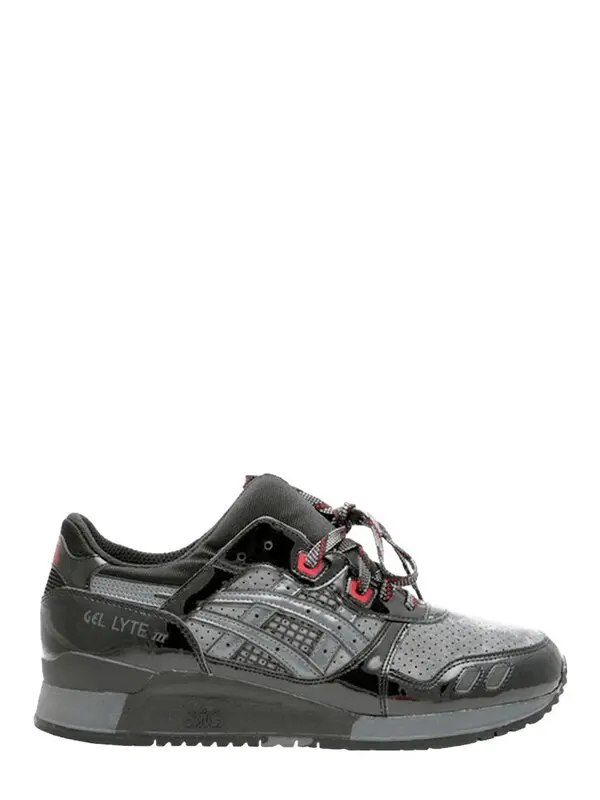 Asics Gel-lyte Iii Sneakers - Black/grey/red