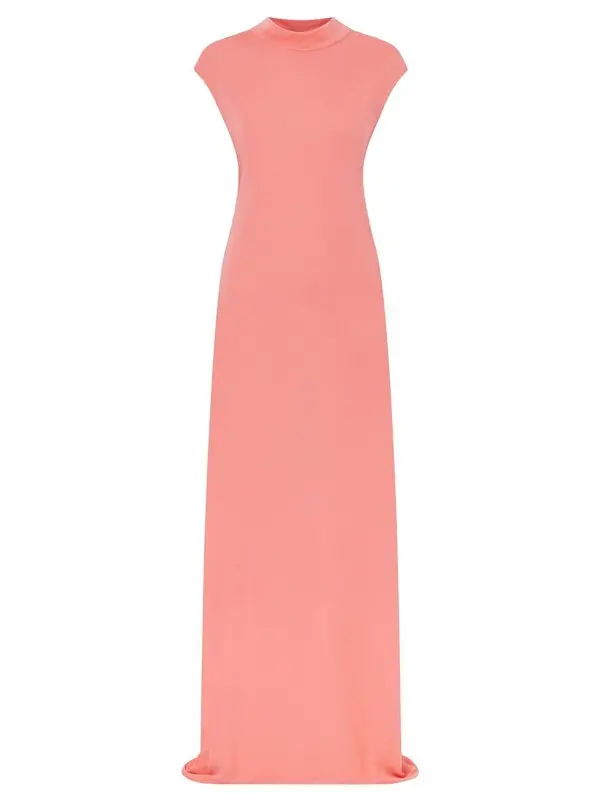 TOM FORD Open-back Knotted Maxi Dress - Orange