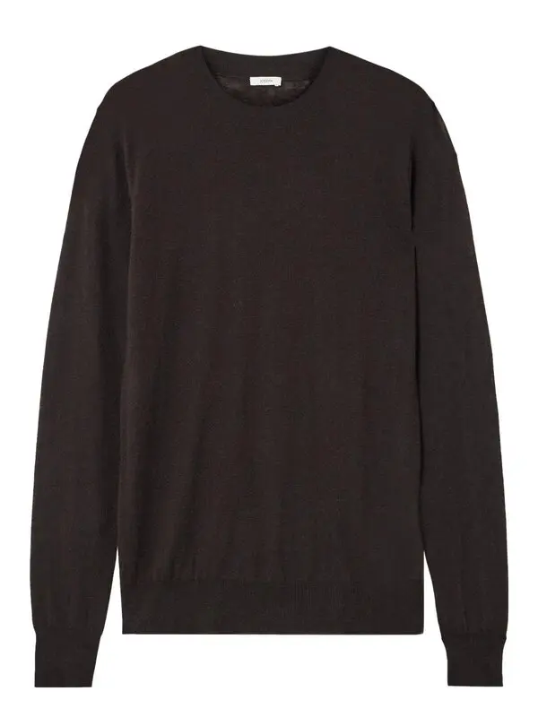 JOSEPH Cashair Cashmere Sweater - Brown