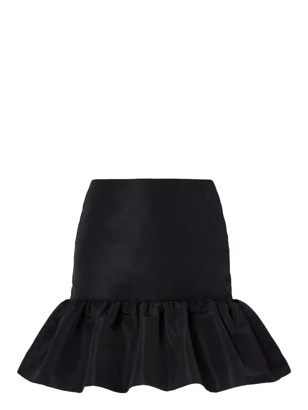 Nina Ricci Flared Mini Skirt - Black