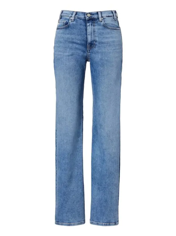 Ag Wide-leg Jeans - Blue
