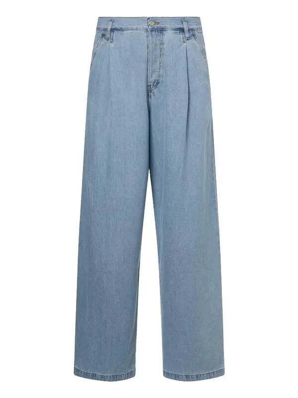 Dries Van Noten Penning High-rise Wide-leg Jeans - Blue