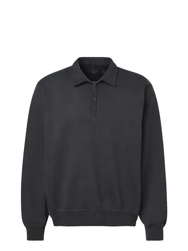 Ralph Lauren Cotton Half-zip Sweatshirt - Black