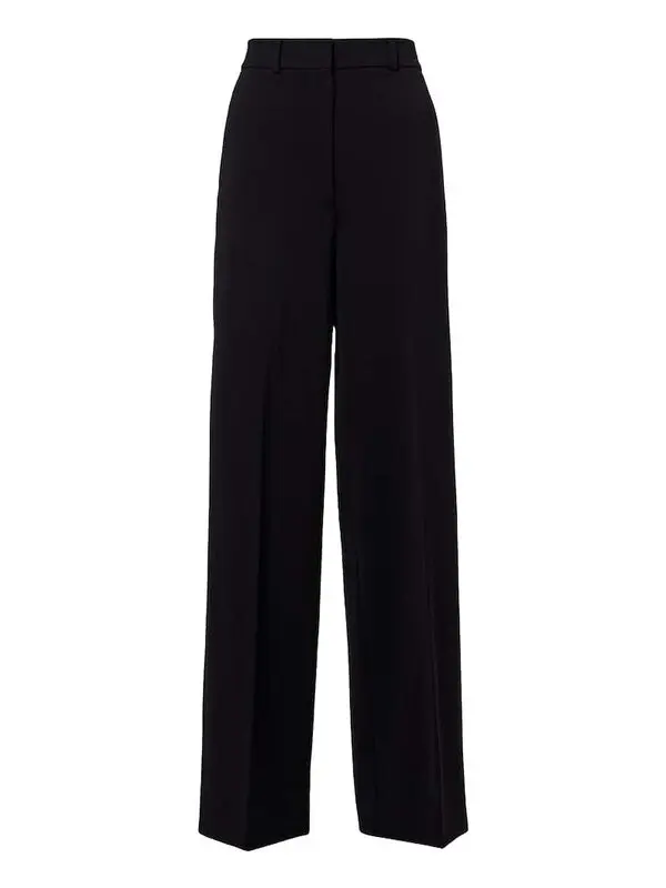 Sportmax Vetusta Wide-leg Pants - Black