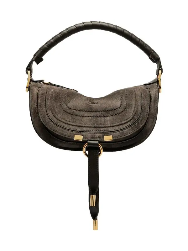 Chloé Marcie Mini Shoulder Bag - Brown