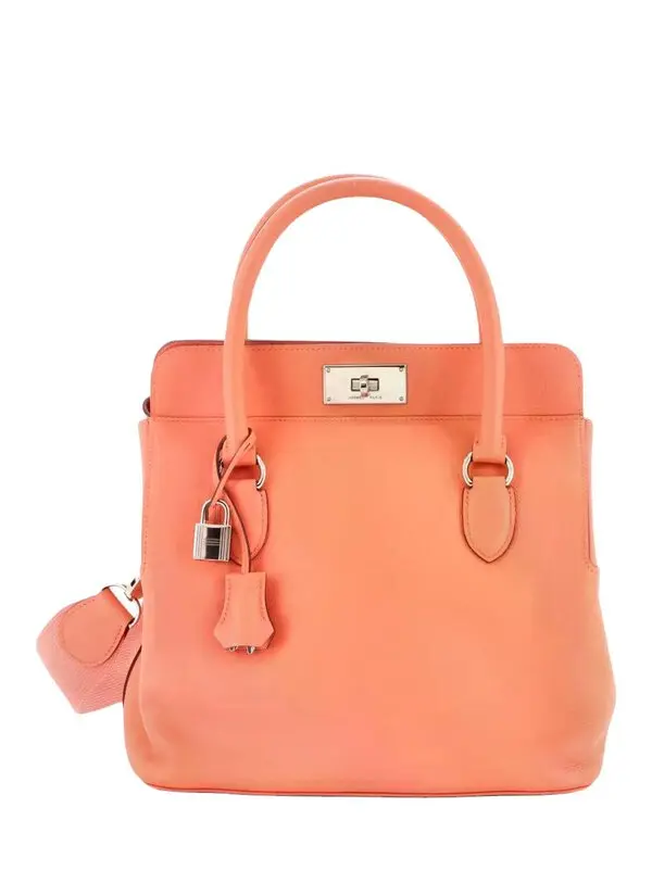 Hermès Toolbox Evercolor 26 Satchel - Pink