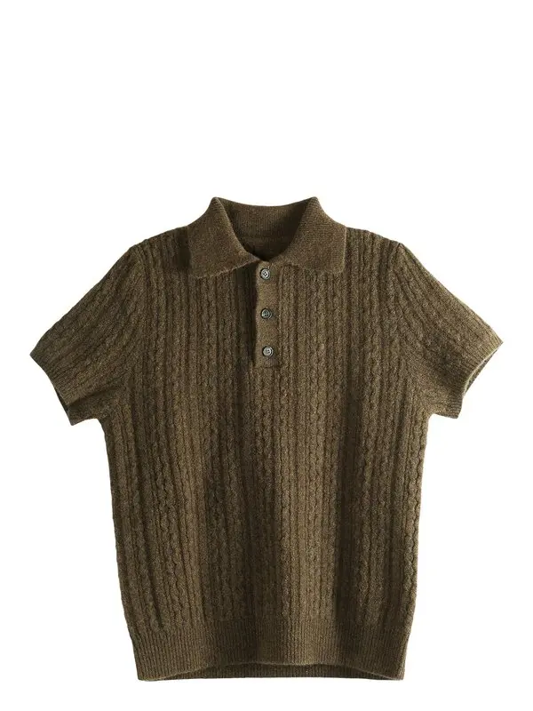 MAISON MARGIELA Polo Shirt - Brown