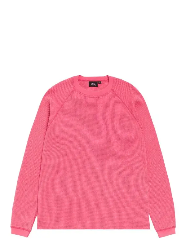 StÜssy Mantra Raglan Thermal - Pink
