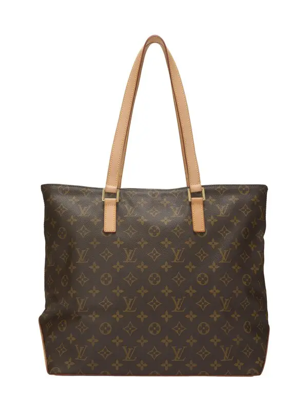LOUIS VUITTON Monogram Cabas Mezzo - Brown