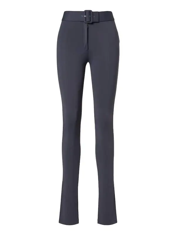 COURREGES Belted Jersey Pants - Grey