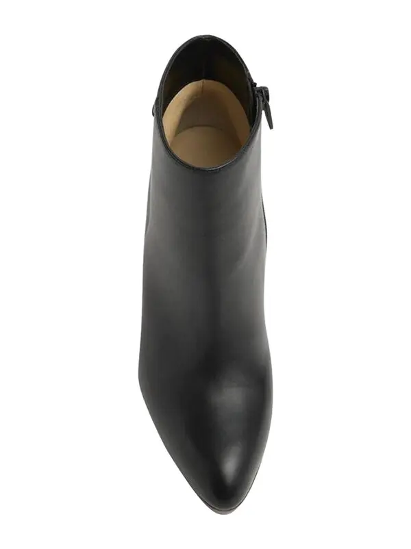 CHRISTIAN LOUBOUTIN 120mm Fannylove Leather Booties - Black