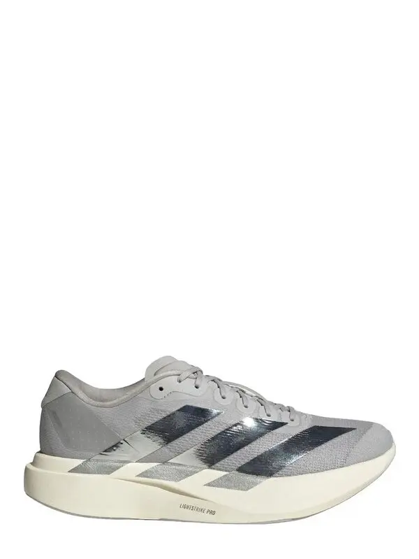 Adidas Adizero Evo Sl Metallic Stripes Sneakers - Grey Two/silver Metallic/iron Metallic