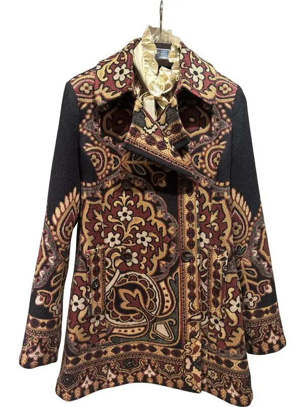 Etro Paisley Coat - Multicolor