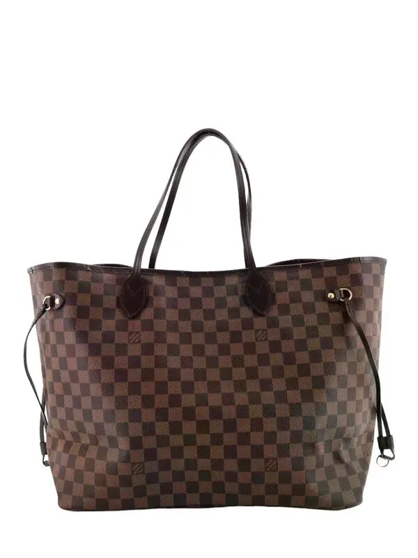 LOUIS VUITTON Neverfull Damier Gm Tote Bag - Brown