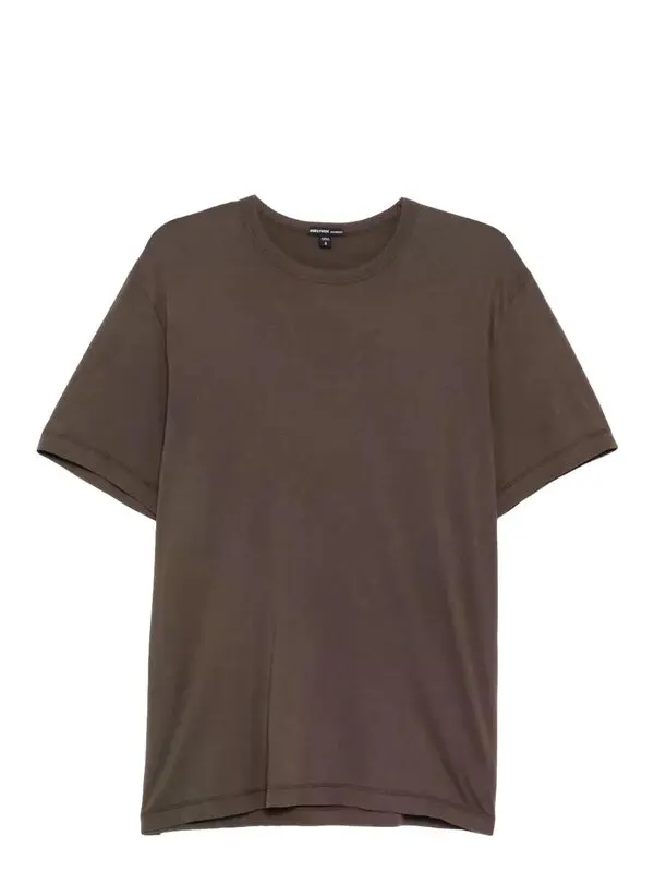 JAMES PERSE Brushed Lotus T-shirt - Brown