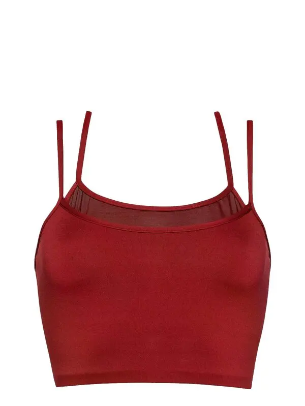 ERES Cooper Crop Top Bra - Red